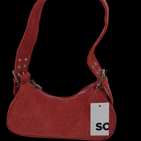 SO | Bags | So Goods For Life Kohls Shoulder Corduroy Purse Nwt | Poshmark